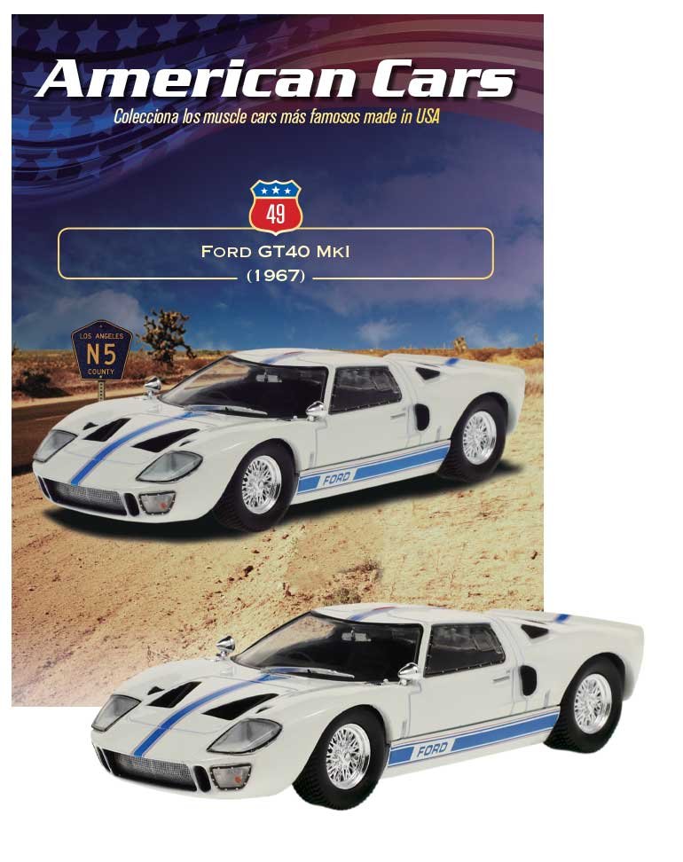49.- Ford Gt40 MKI (1967) - CodeX